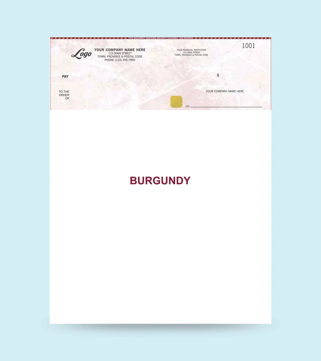 Manual Handwritten Cheques (1 To-A-Page) – Klean Imprint